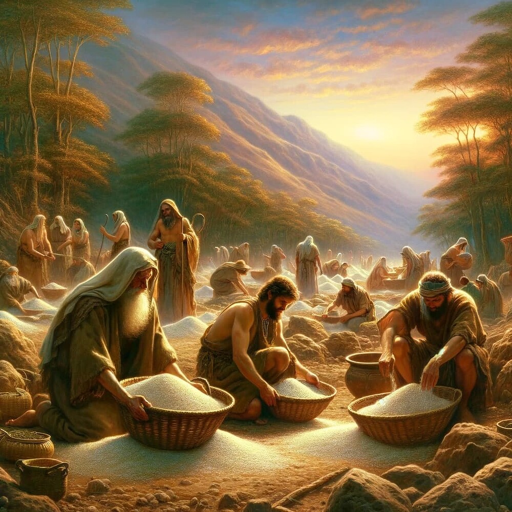 📅 February 8: Exodus 16 - Manna from Heaven: God Provides in the ...